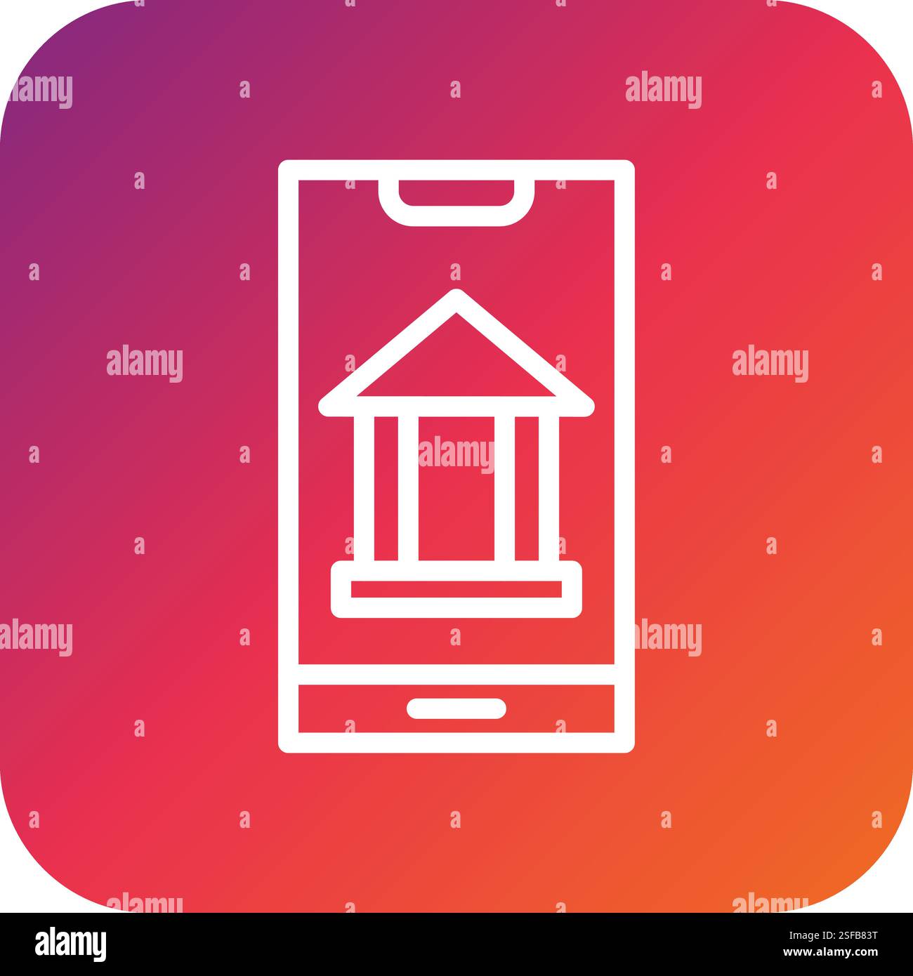 Set color mobile banking hi-res stock photography and images - Alamy