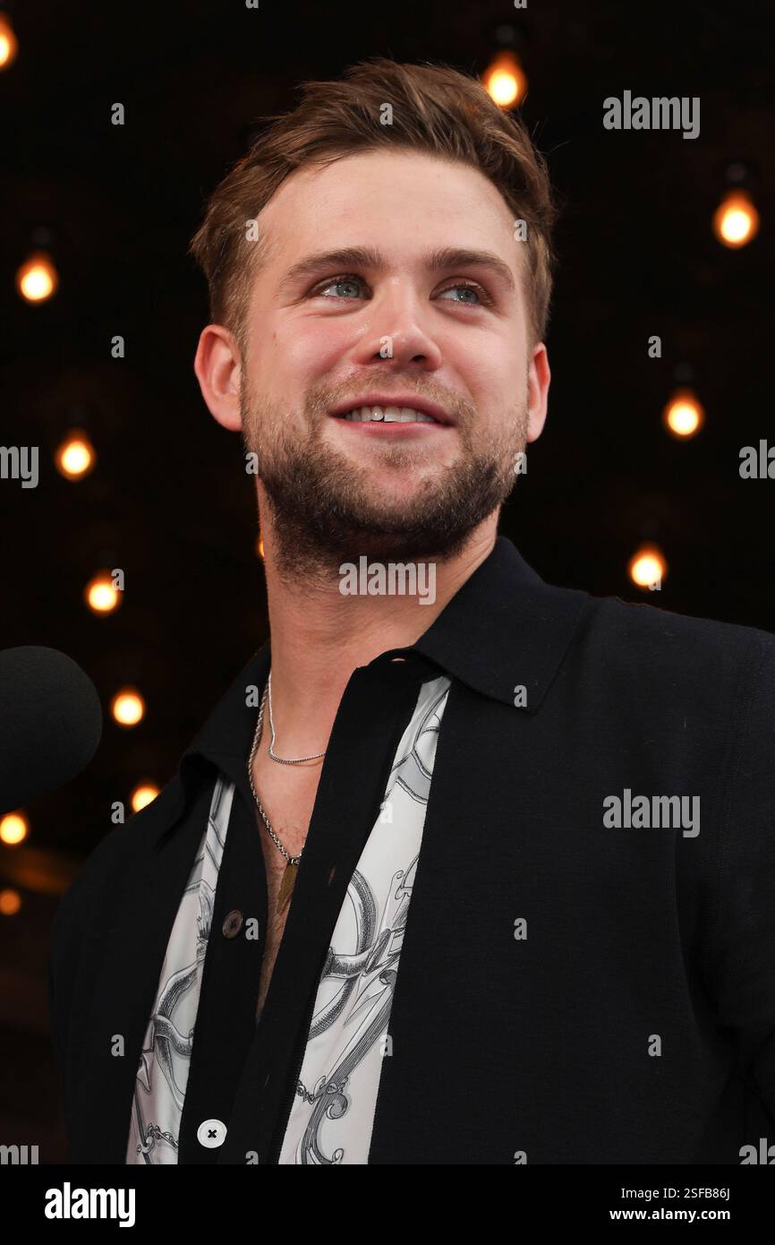 February 9, 2025: LEO WOODALL attends the Australian Premiere of ...