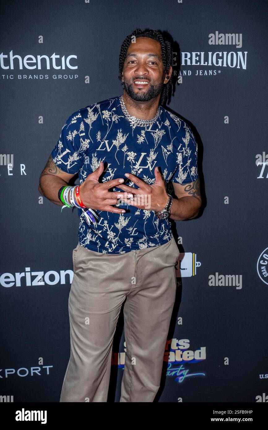 Drew Howard attends the Sports Illustrated Super Bowl party on Saturday ...