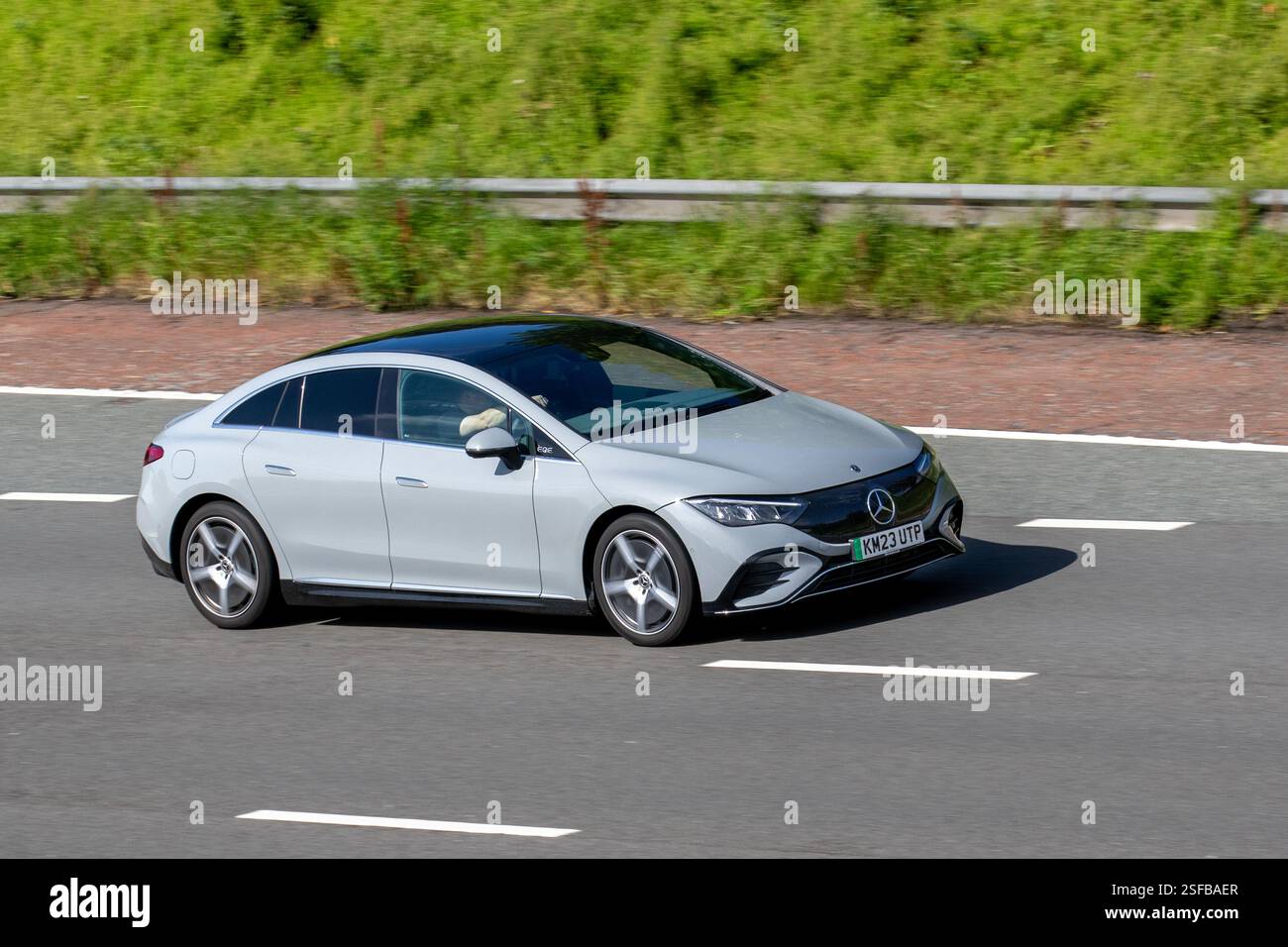2023 Grey Mercedes-Benz EQE 300 AMG Line Premium 4dr luxury saloon, AMG ...