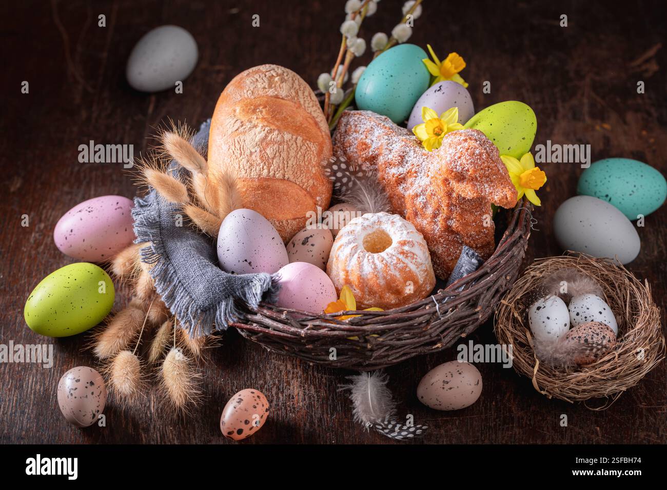 Traditional Easter basket is the most enduring traditions. Easter ...