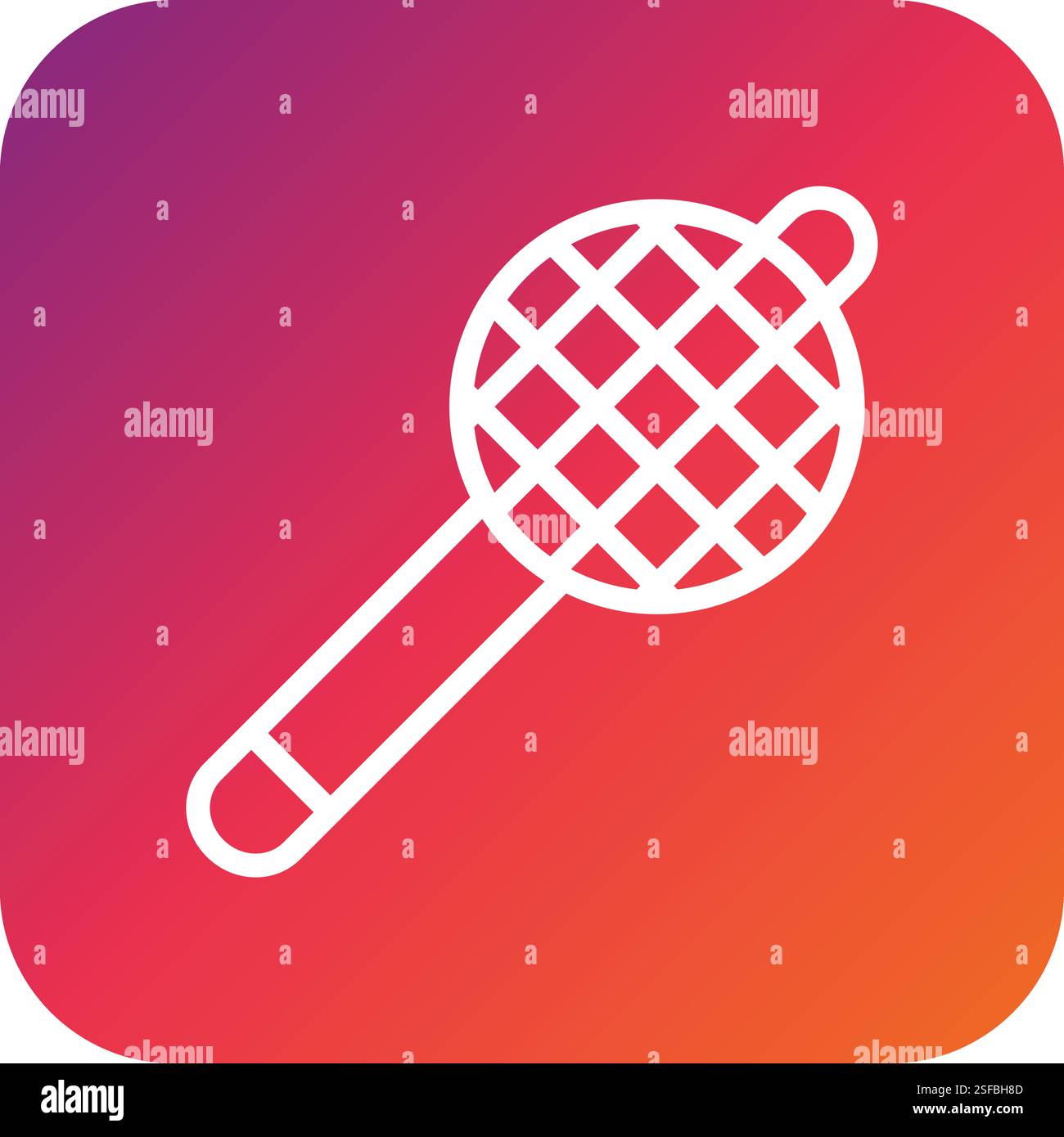 Strainer Vector Icon Design Illustration Stock Vector Image & Art - Alamy