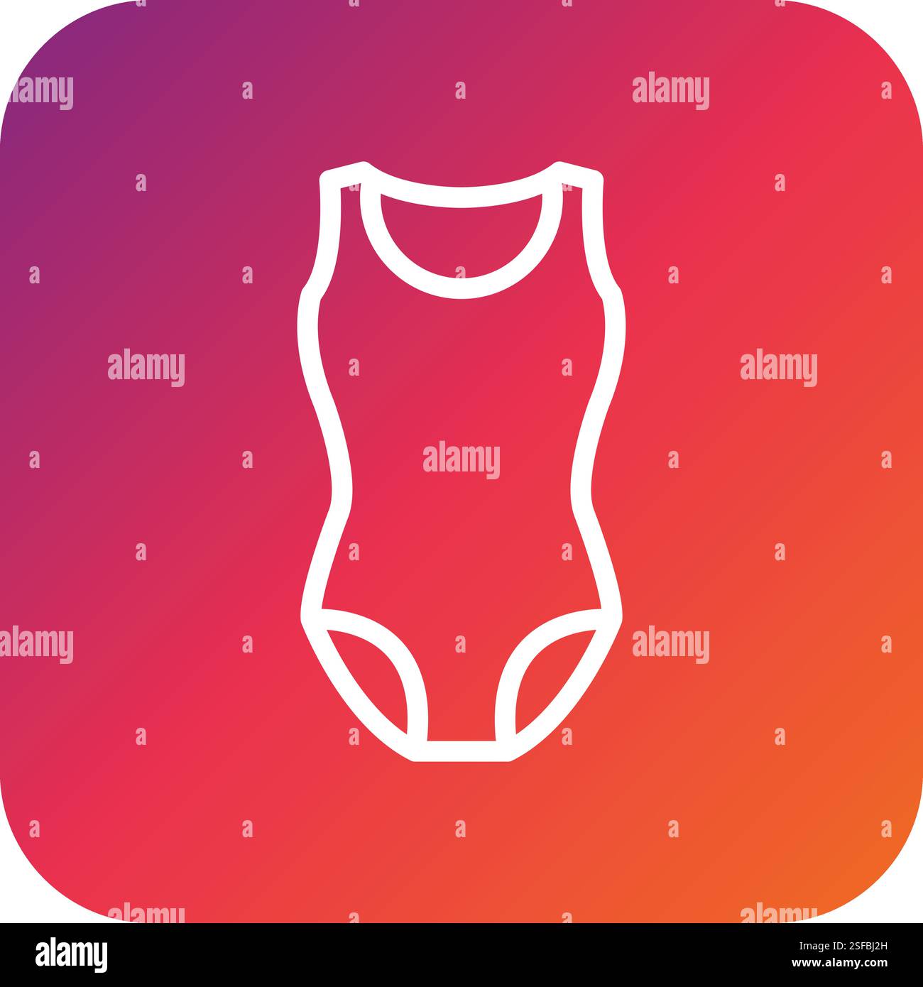 Swim suit Vector Icon Design Illustration Stock Vector Image & Art - Alamy