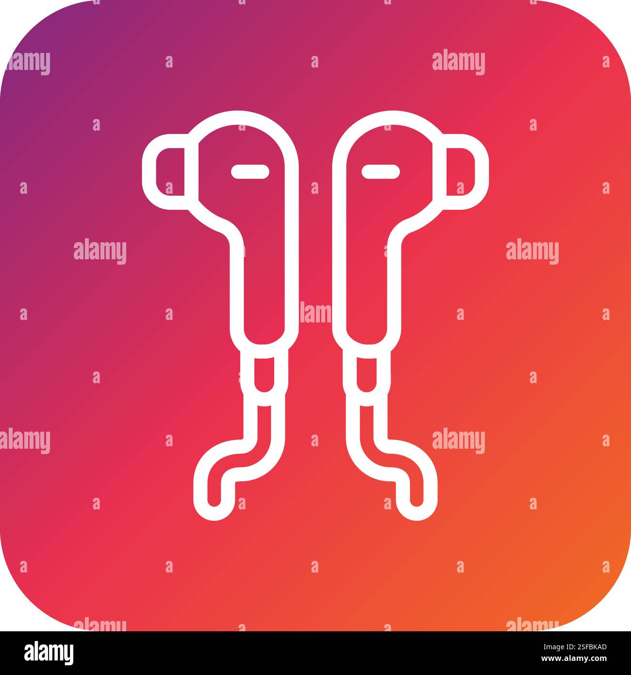 Earphones pack Stock Vector Images - Alamy