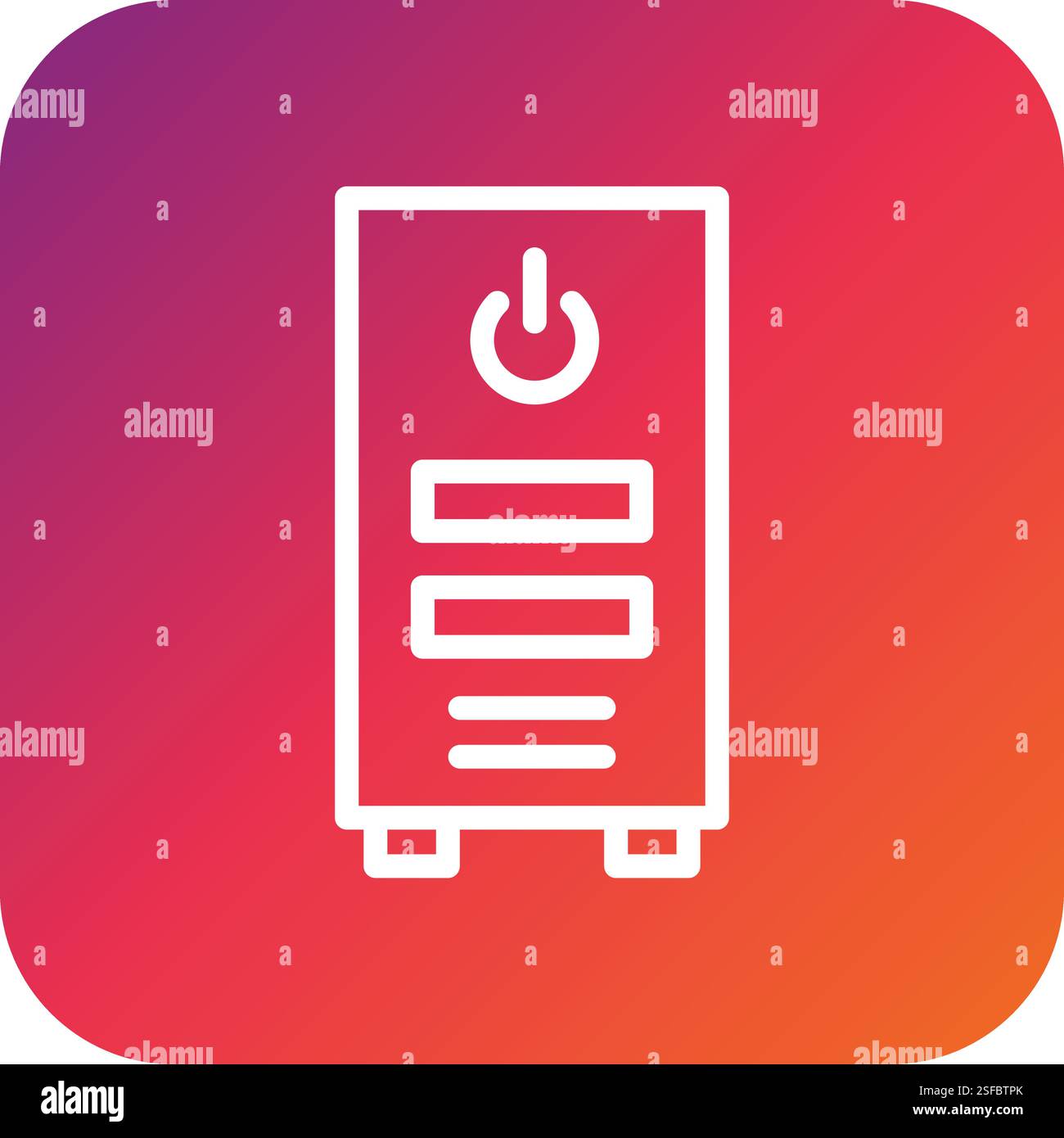 Computer cpu icon pack hi-res stock photography and images - Alamy