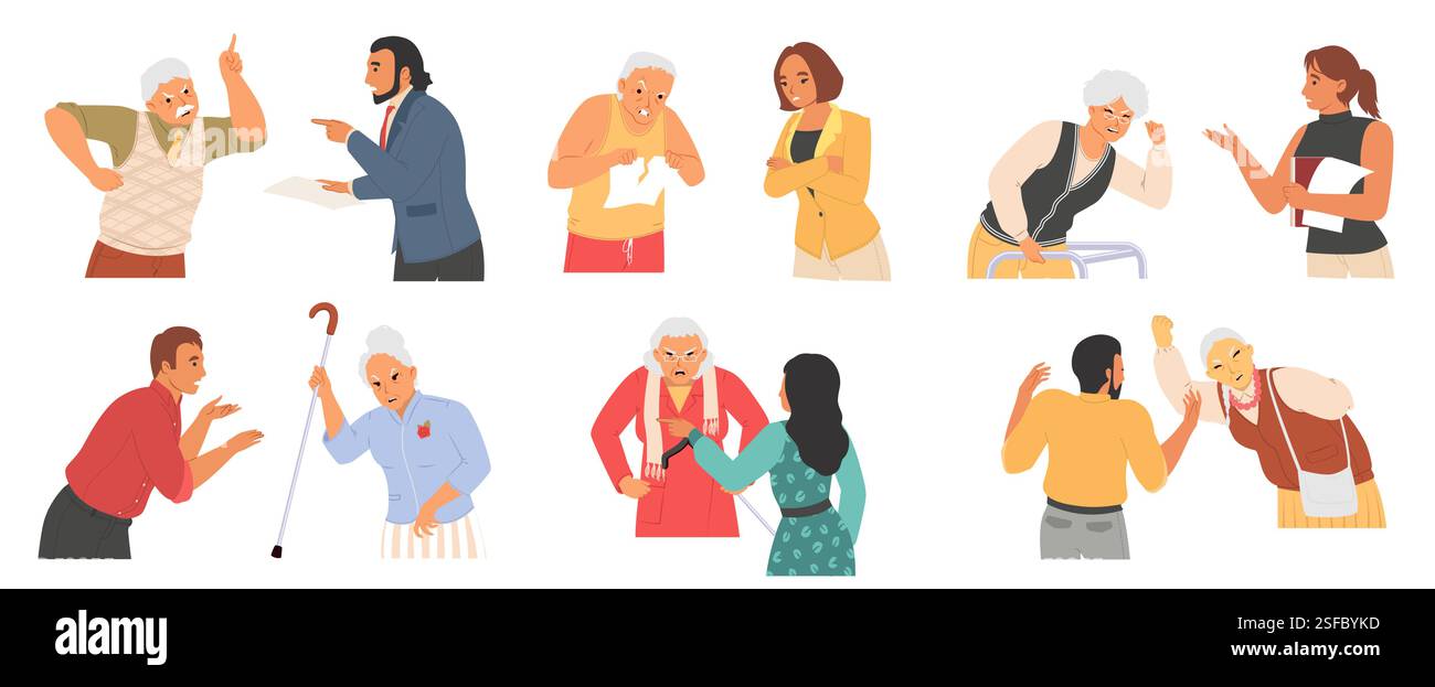 Tensions unfold as family members engage in heated discussions, highlighting generational ...