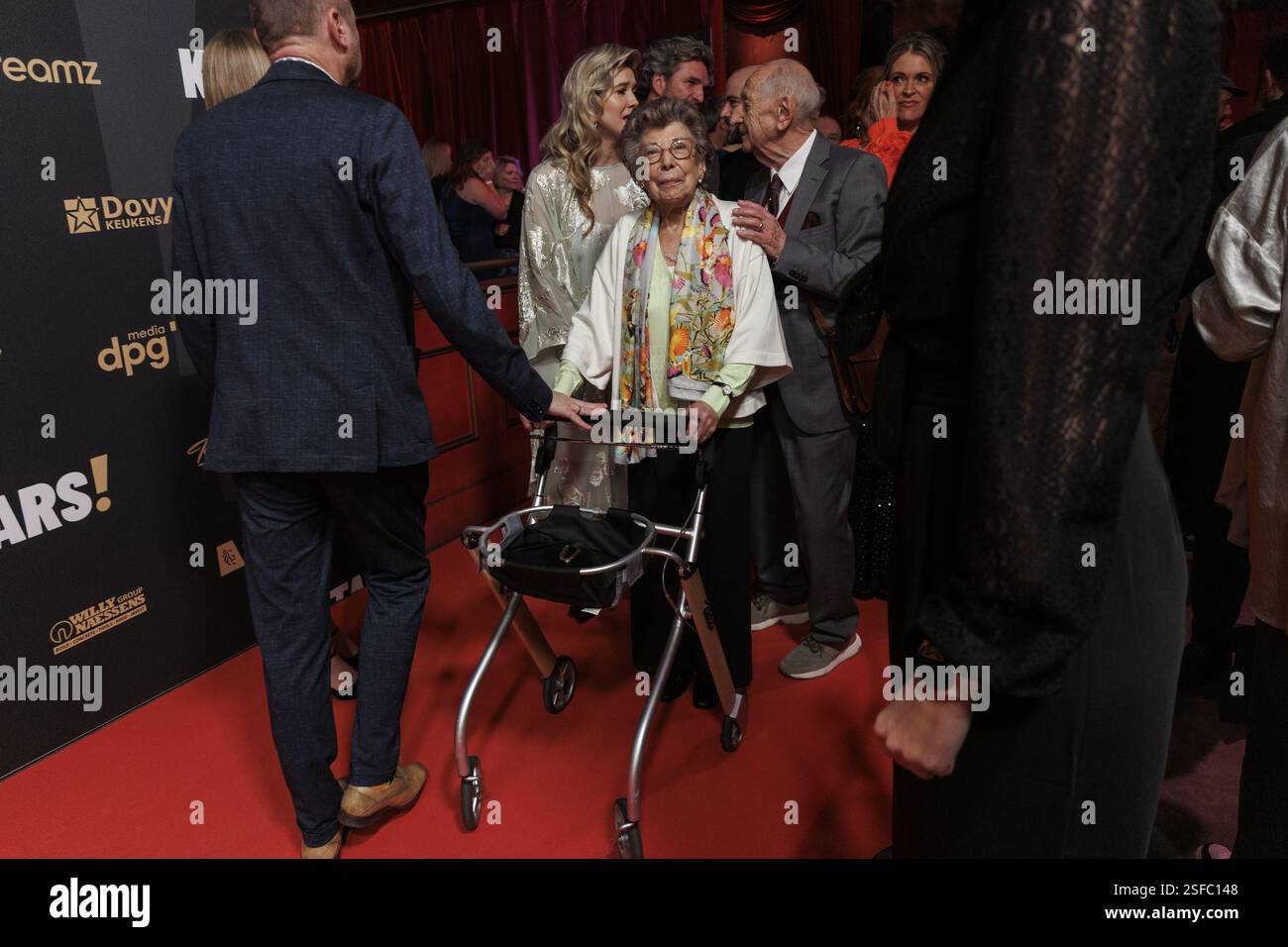 Puurs, Belgium. 08th Feb, 2025. Actress Annie Geeraerts pictured during ...
