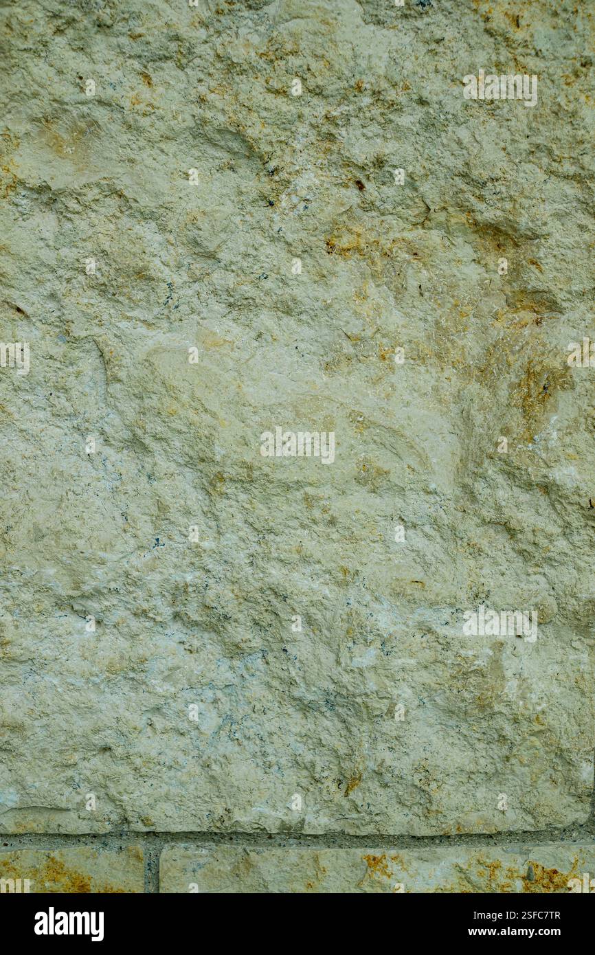 Rough limestone surface with structures reminiscent of a map Stock ...