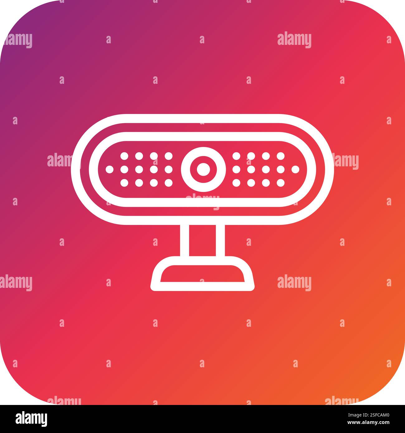 Videocall vector icon flat Stock Vector Images - Alamy