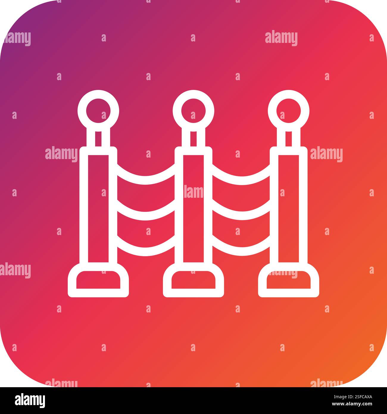 Barrier icon set color hi-res stock photography and images - Alamy