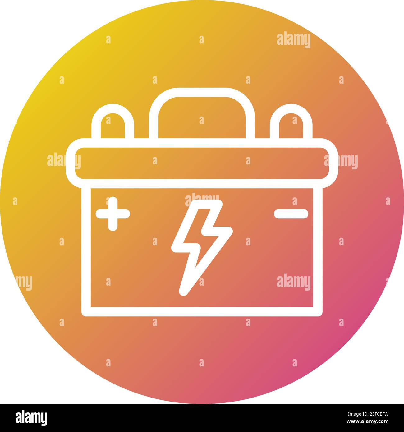 Flat design charging battery Stock Vector Images - Alamy