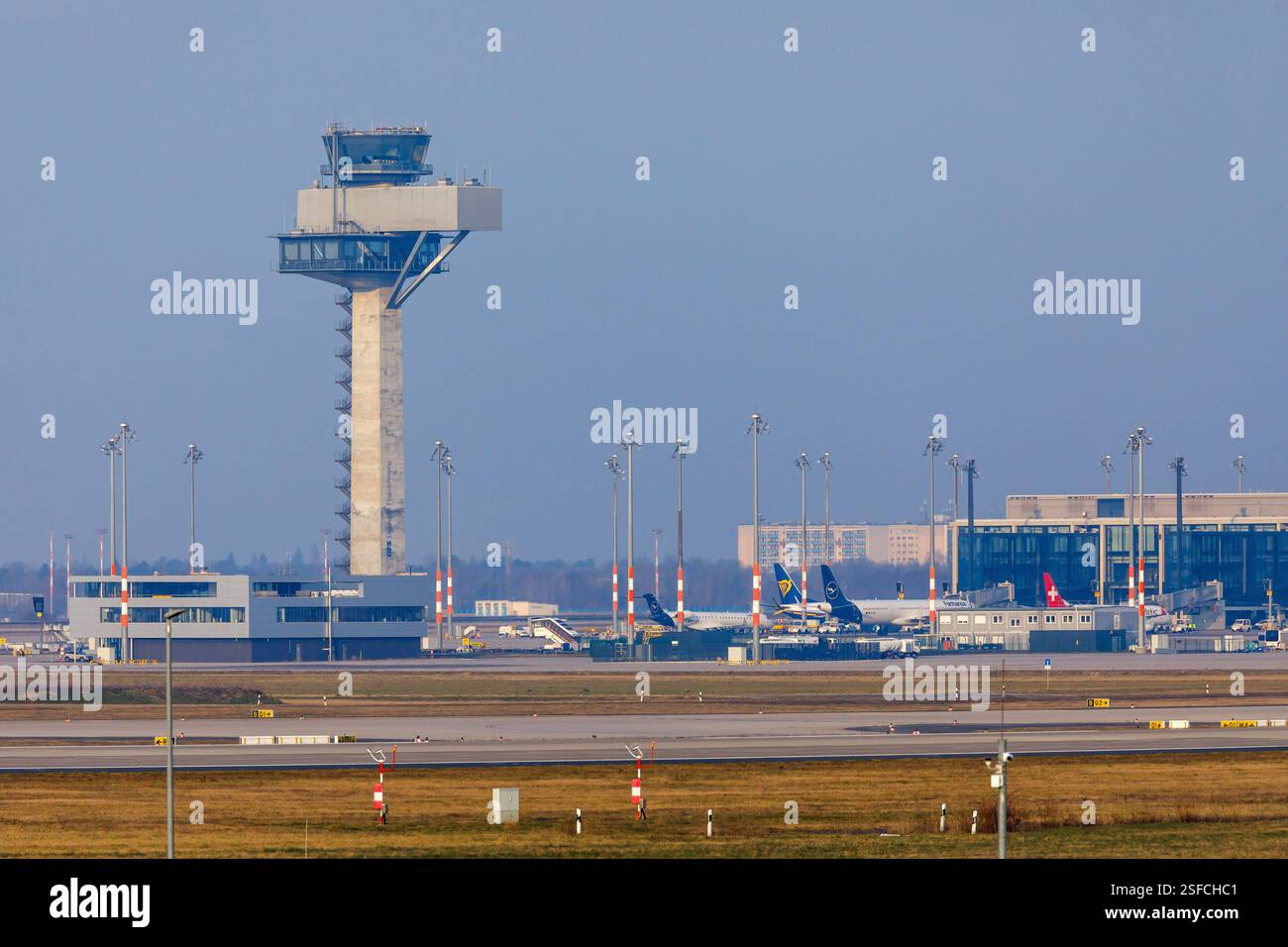 Flughafen BER Berlin Brandenburg DEU/Deutschland/Brandenburg/Selchow, 08.02.2025 ...