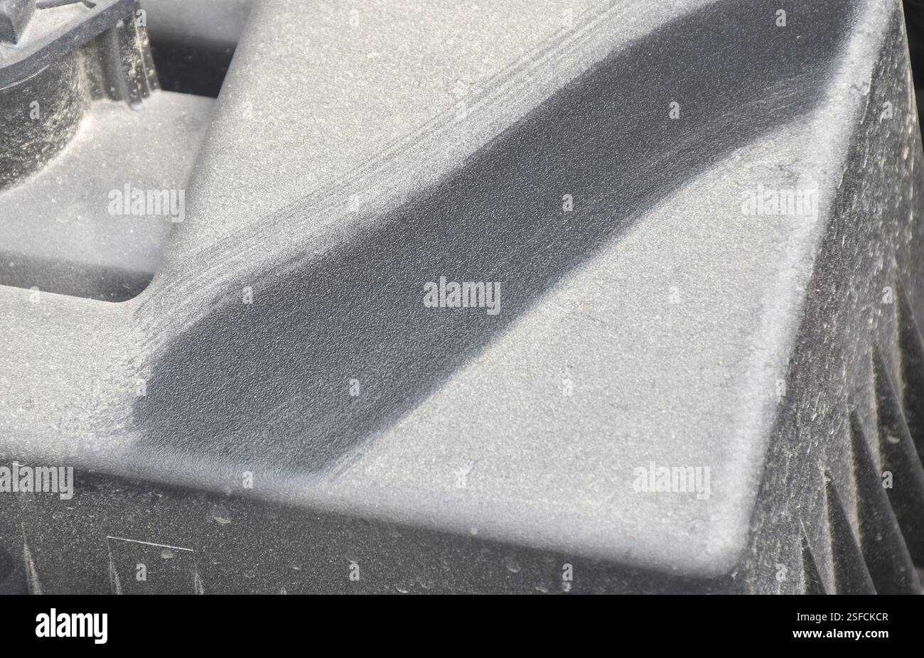 wipe of dust on car engine to cleaning back ground and texture Stock ...
