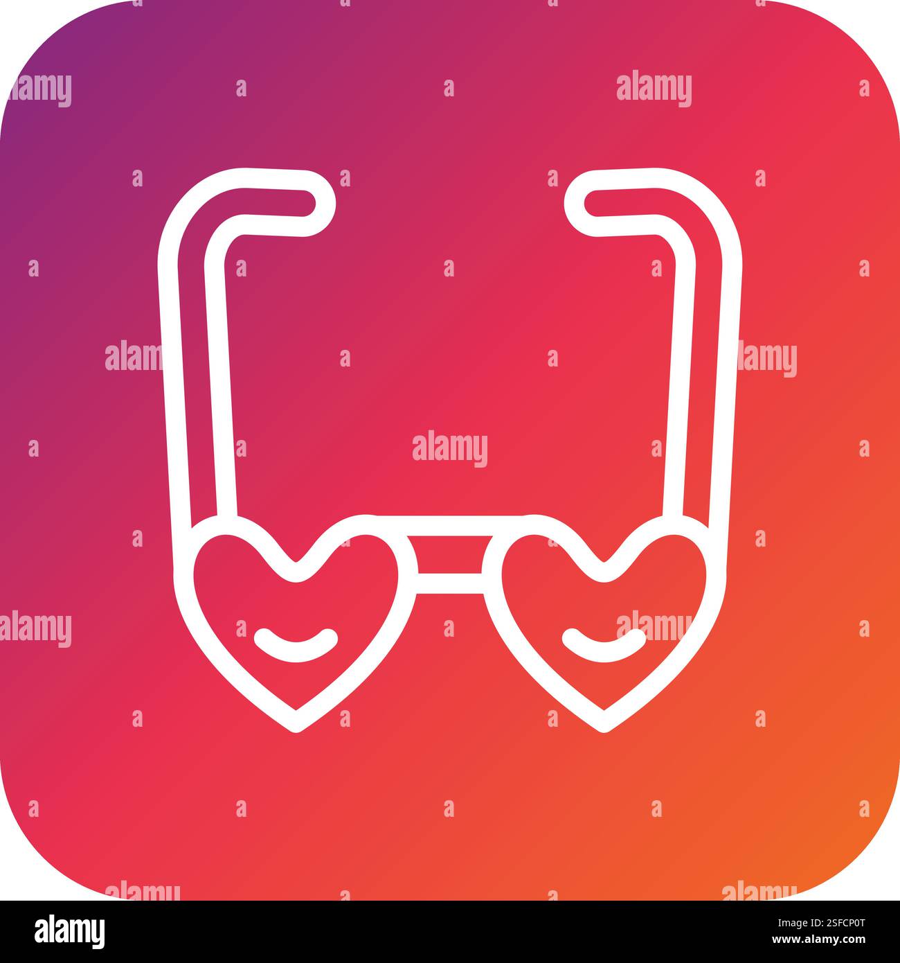 Glasses Vector Icon Design Illustration Stock Vector Image & Art - Alamy