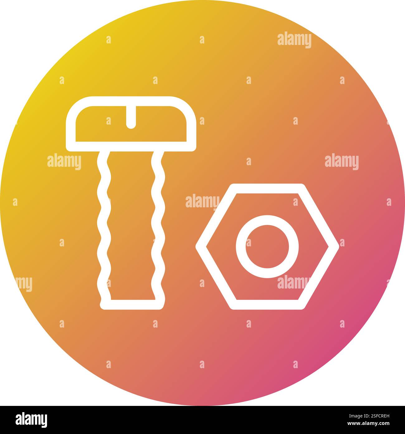 Flat nut design hi-res stock photography and images - Alamy