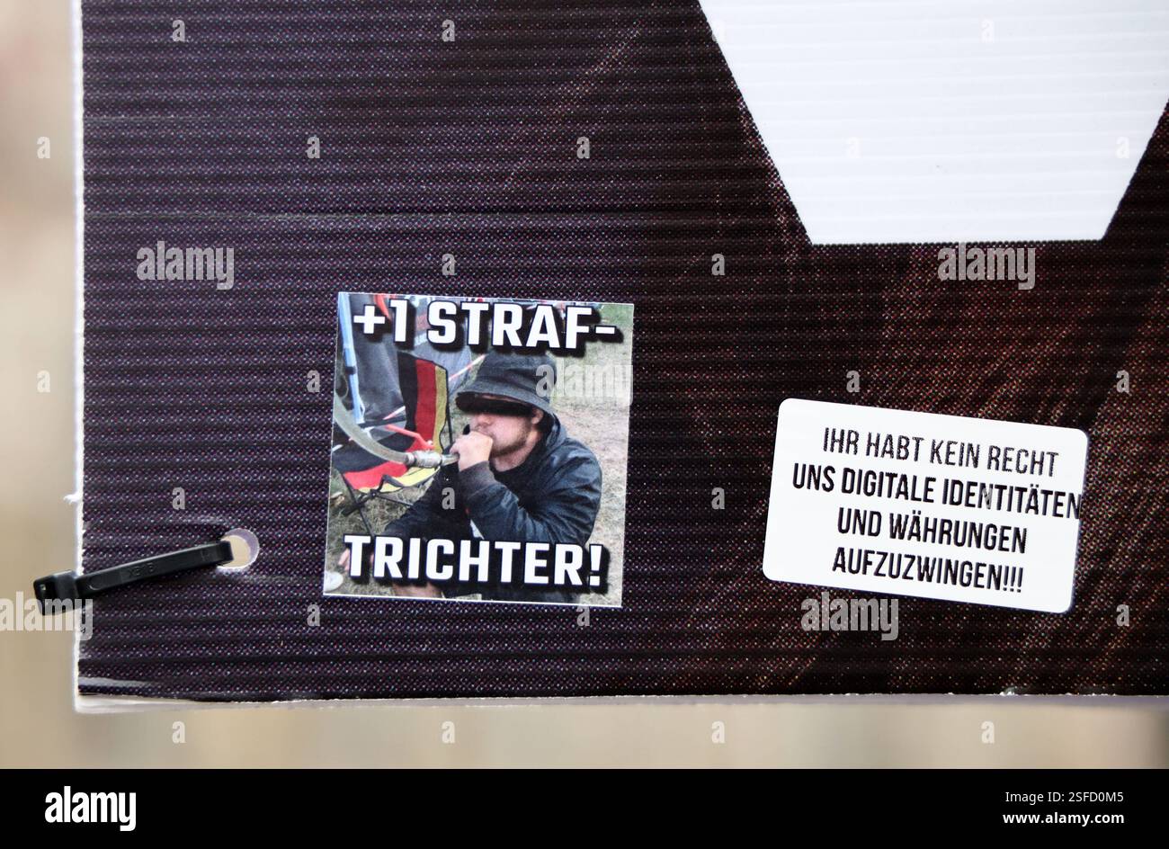 Wahlplakate 05.02.2025, Erfurt, Wahlplakate zur Bundestagswahl / Wahl ...