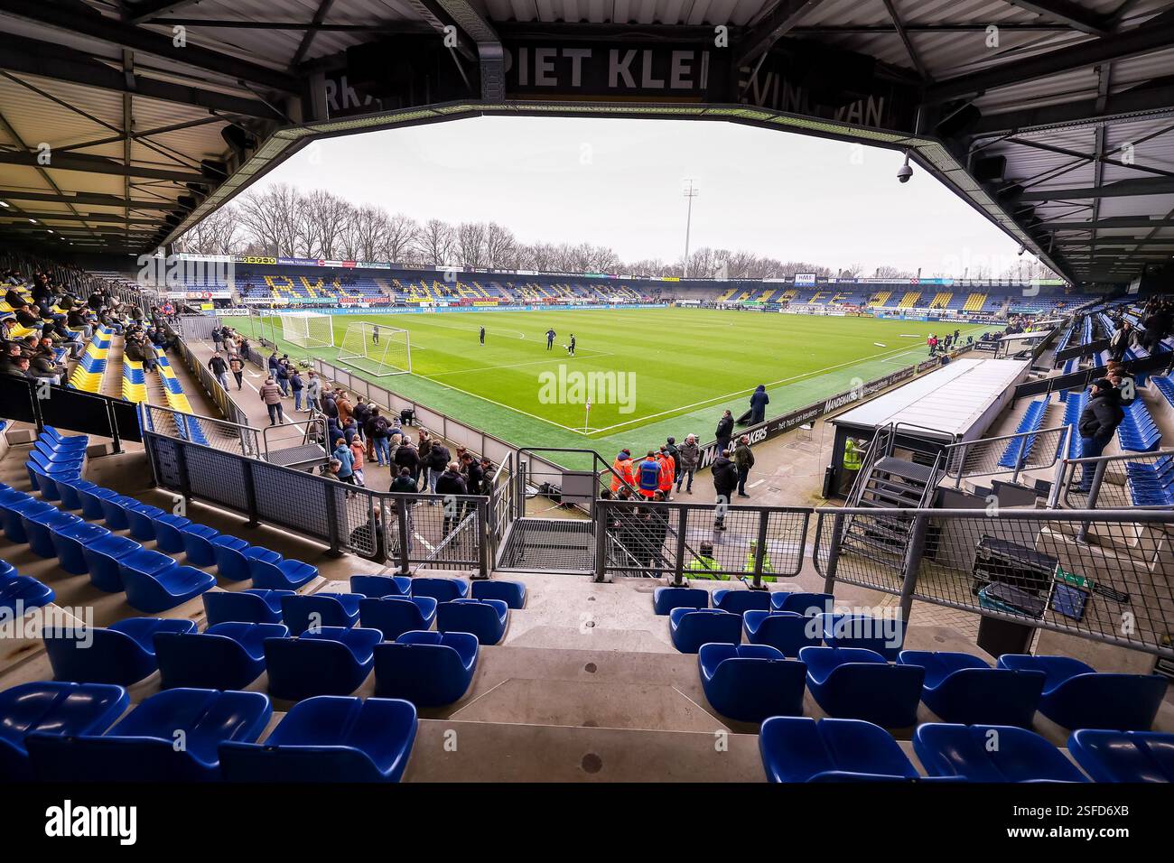 Waalwijk, Netherlands. 09th Feb, 2025. WAALWIJK, 08-02-2025 ...