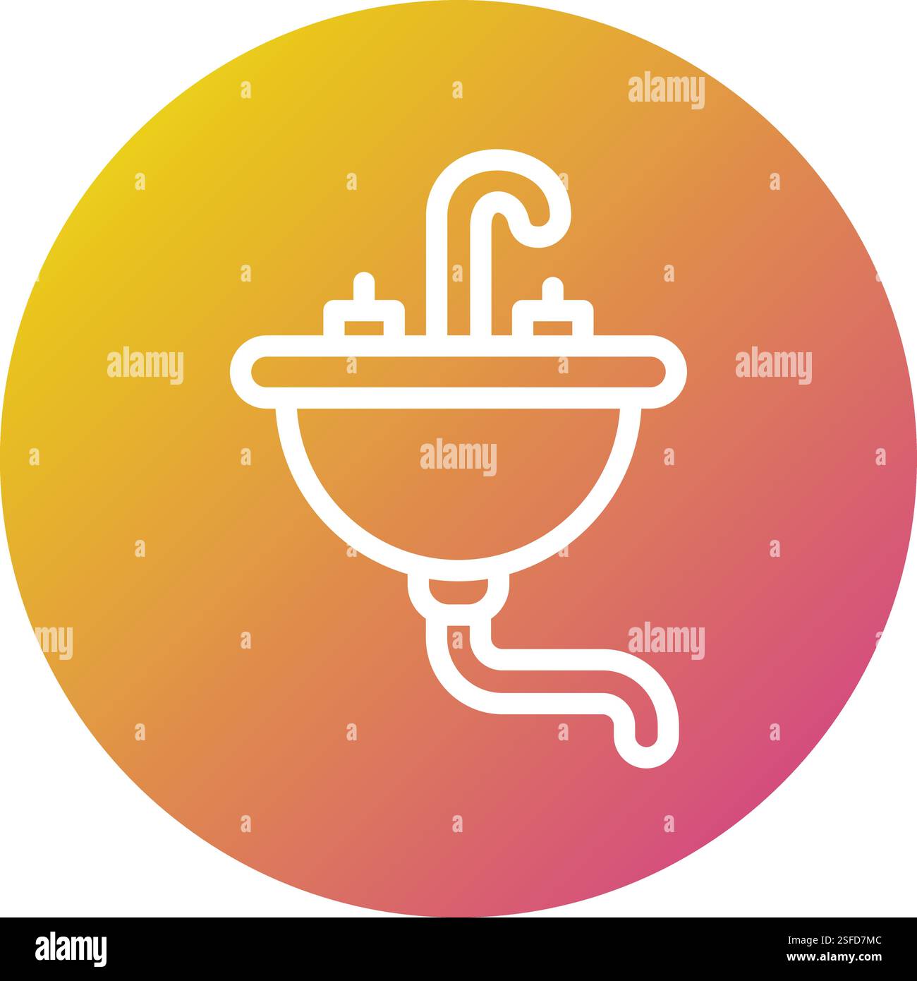 Bathroom icon design hi-res stock photography and images - Alamy