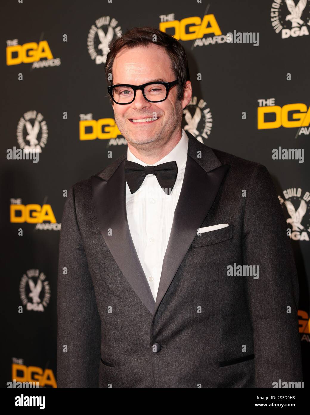 February 7, 2025, Beverly Hills, United States: Actor BILL HADER walk ...