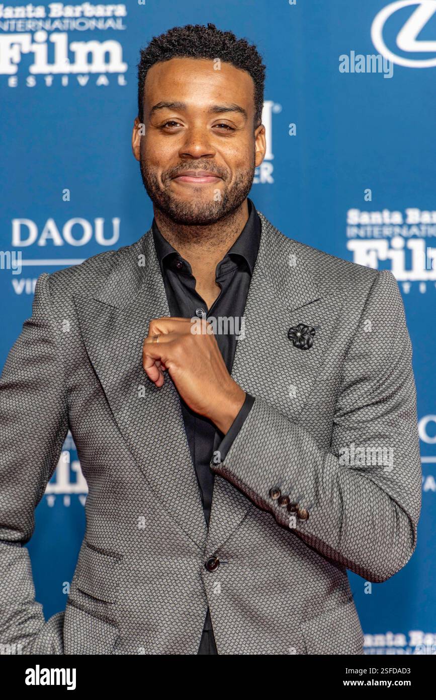 Santa Barbara, USA. 09th Feb, 2025. Kris Bowers (“The Wild Robot ...