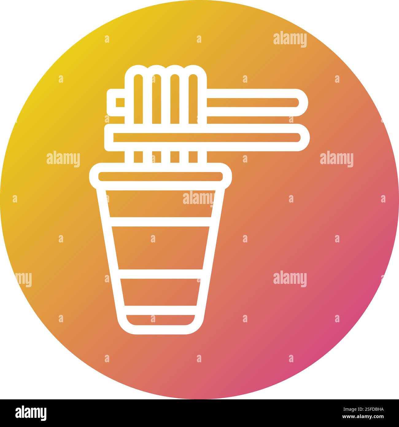 Instant food Vector Icon Design Illustration Stock Vector Image & Art ...