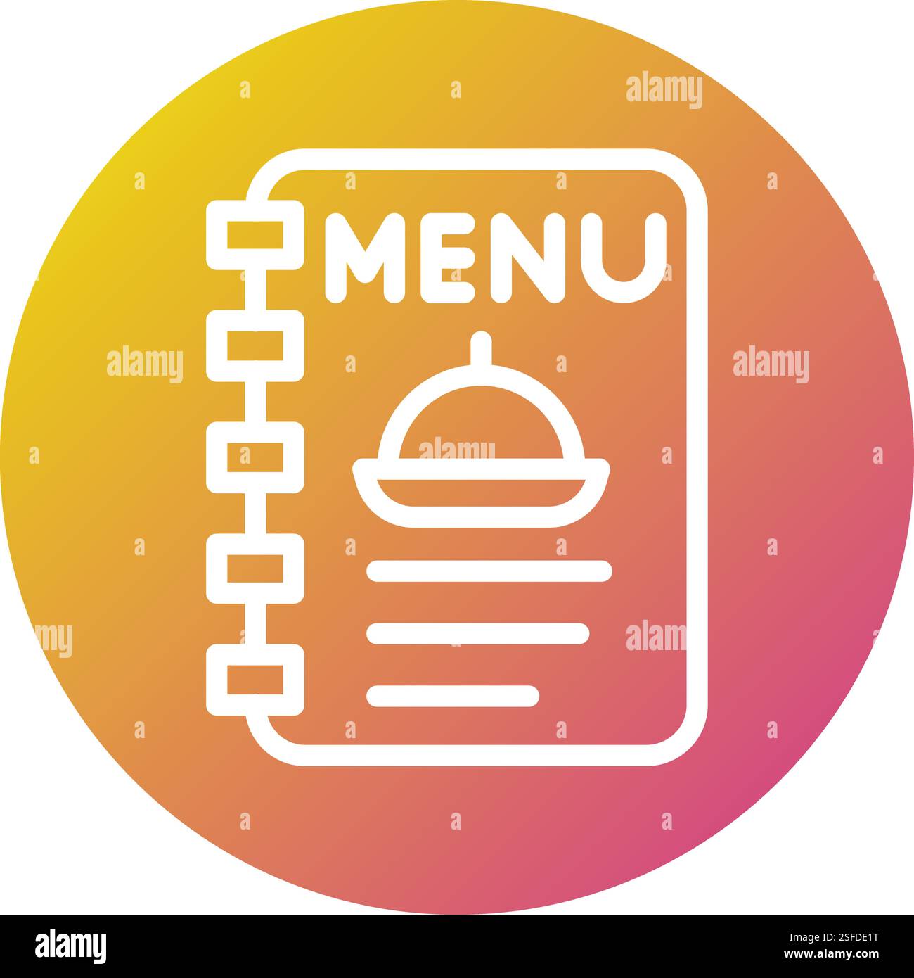 Menu vector icon design Stock Vector Images - Alamy
