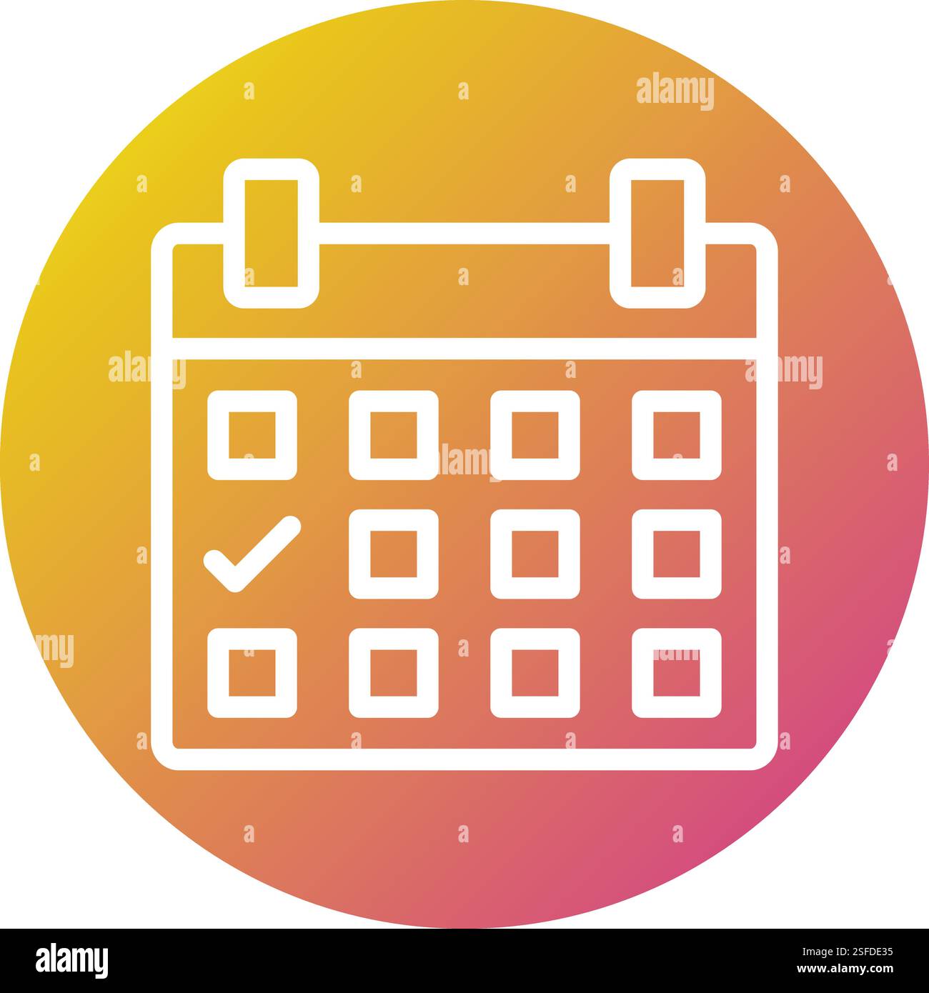 Calendar app 3d icon Stock Vector Images - Alamy