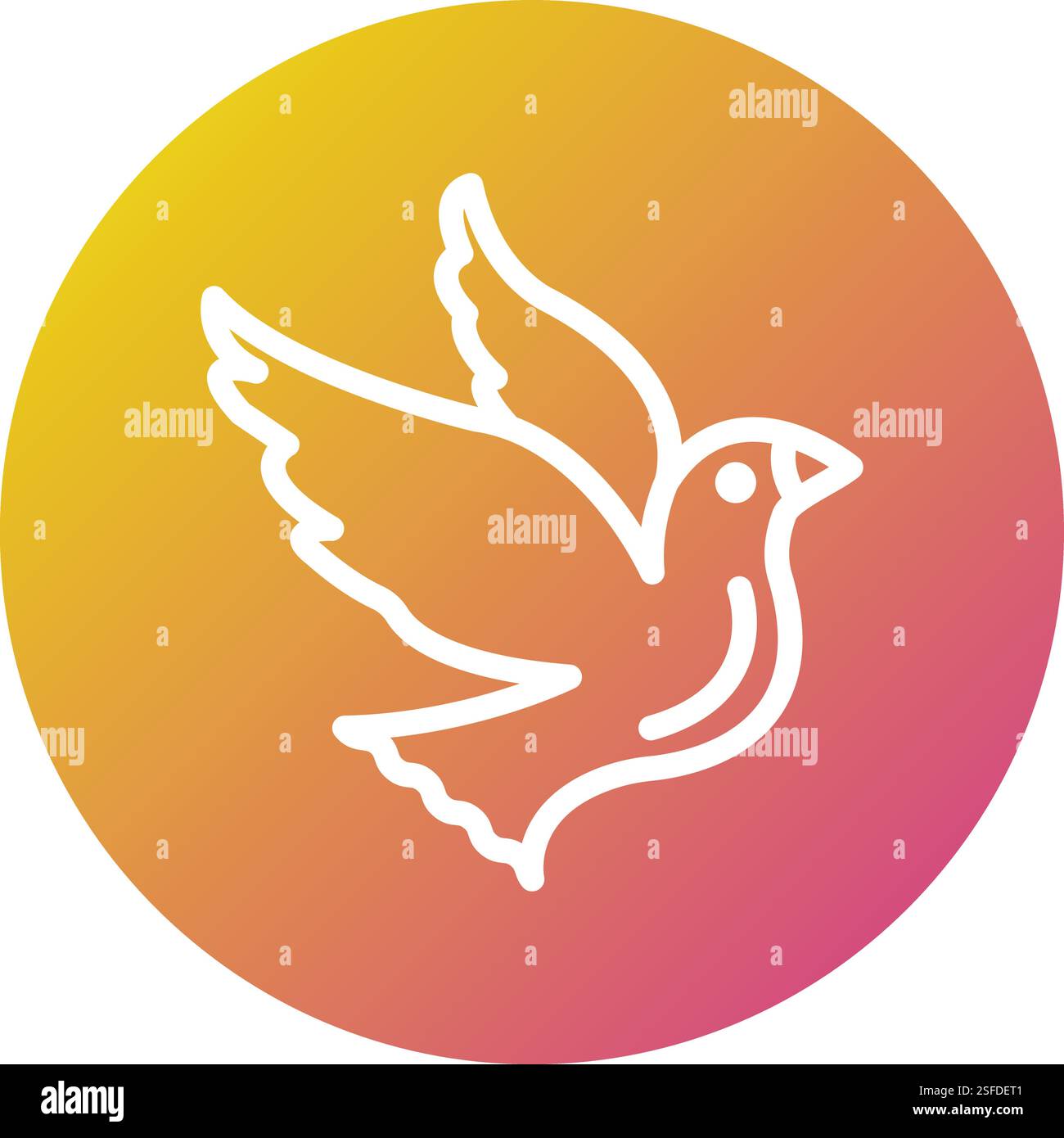 Bird Vector Icon Design Illustration Stock Vector Image & Art - Alamy