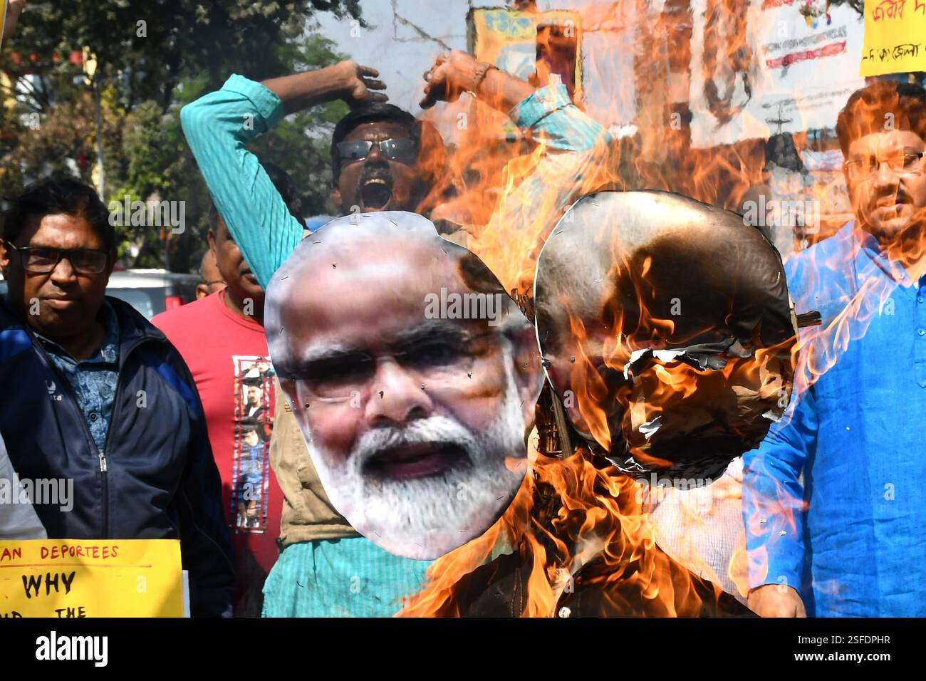 India's largest opposition Indian National Congress (INC) workers ...