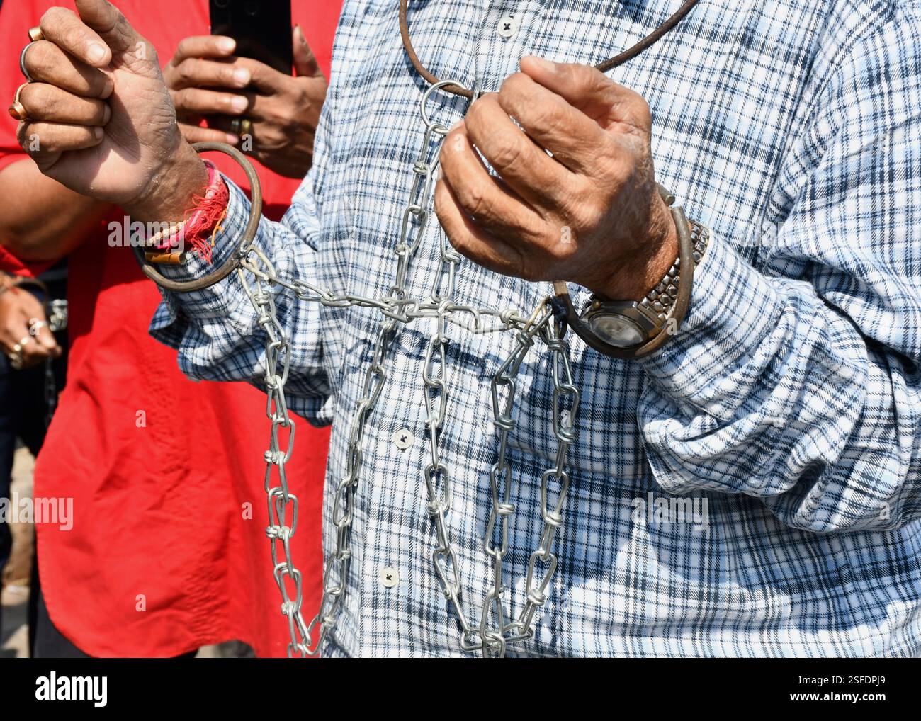 India's largest opposition Indian National Congress (INC) workers ...