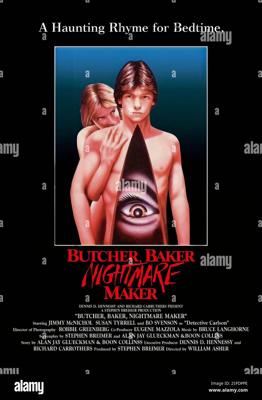 BUTCHER, BAKER, NIGHTMARE MAKER (1981), directed by WILLIAM ASHER. Credit: Royal American ...