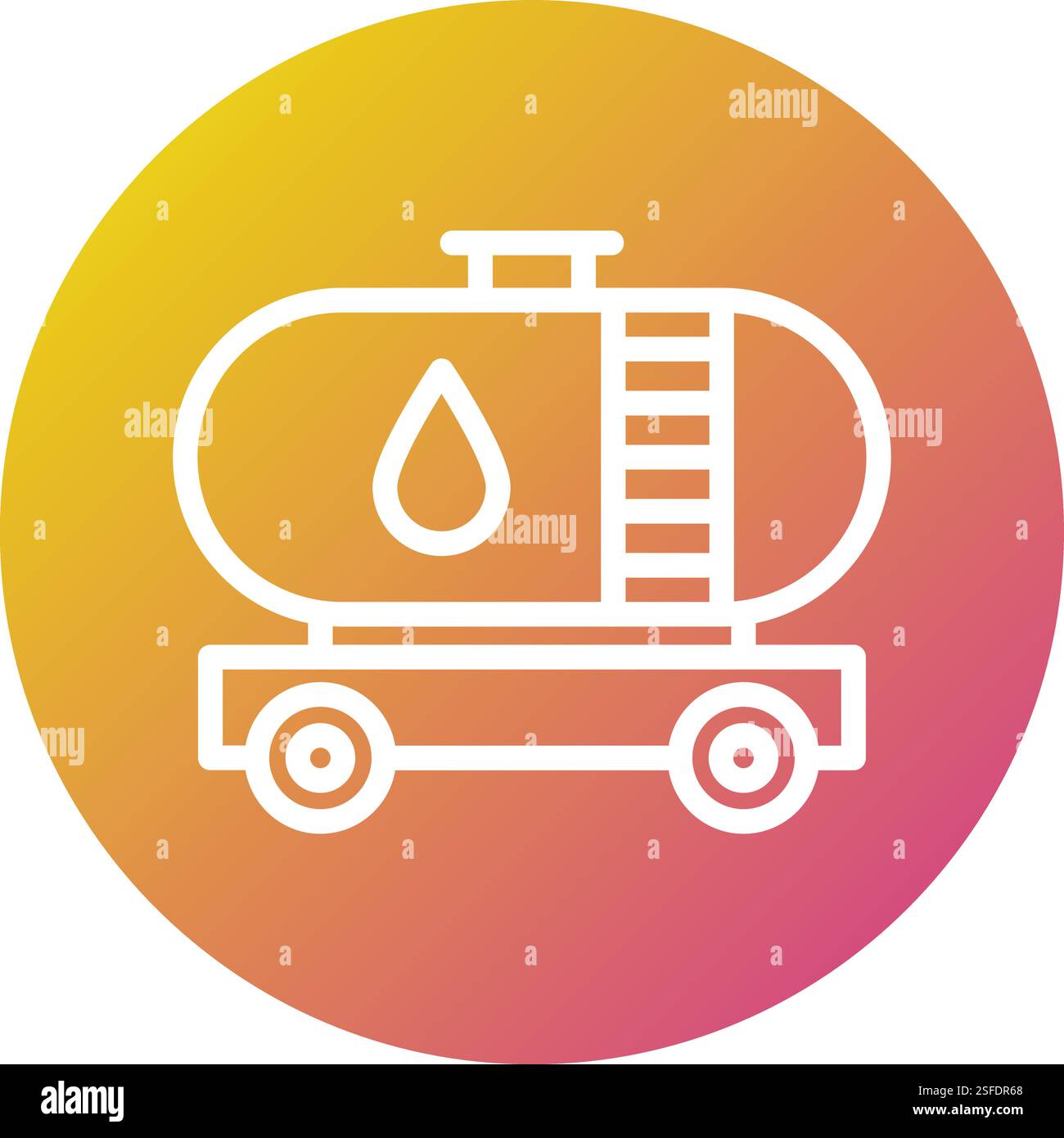 Oil tank Vector Icon Design Illustration Stock Vector Image & Art - Alamy