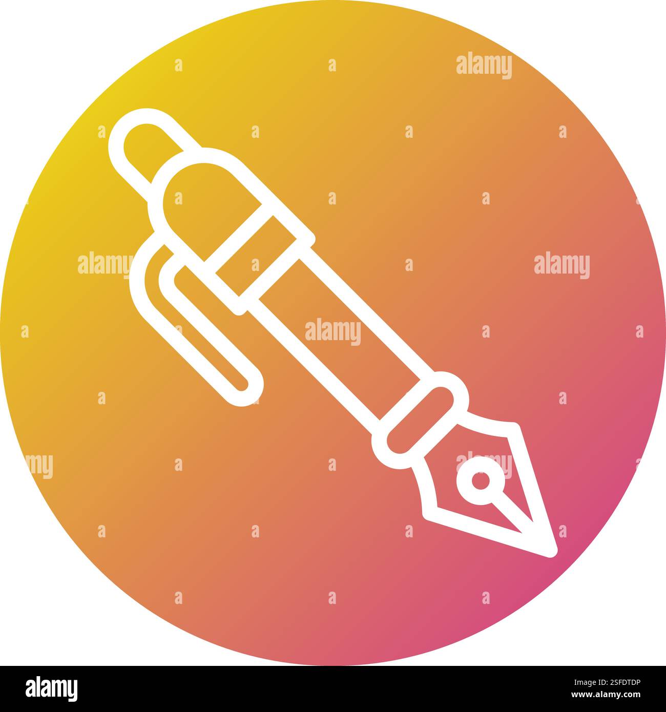 Pen Vector Icon Design Illustration Stock Vector Image & Art - Alamy