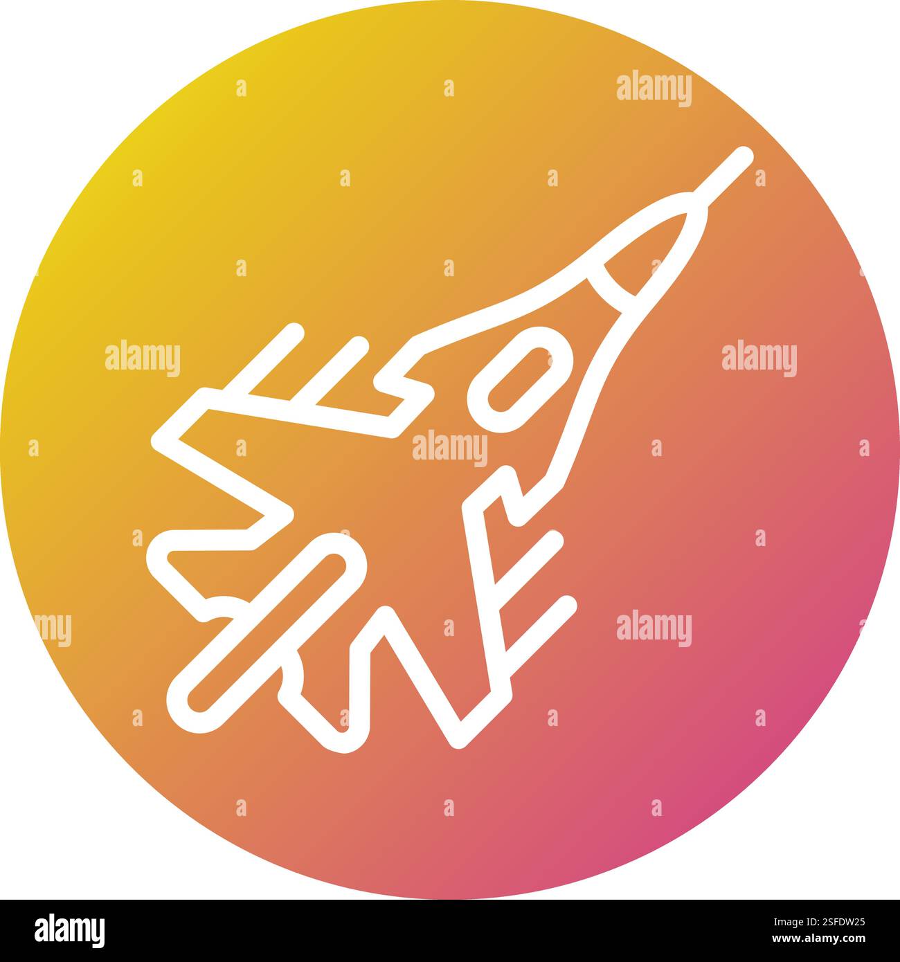 Fighter plane vector vectors Cut Out Stock Images & Pictures - Alamy