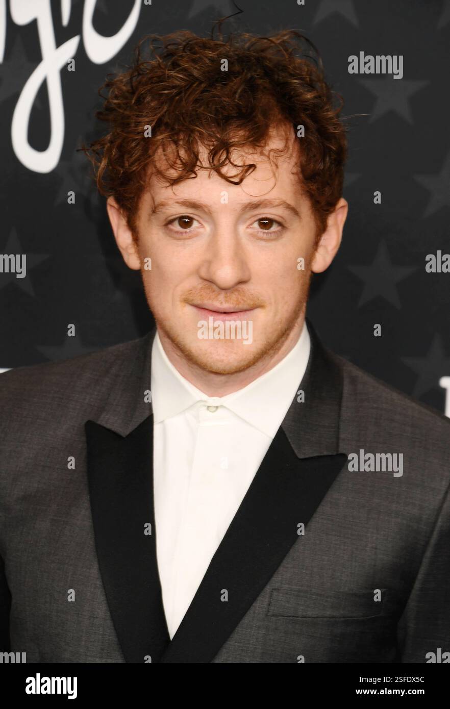 Santa Monica, California, USA. 07th Feb, 2025. Ethan Slater attends the ...