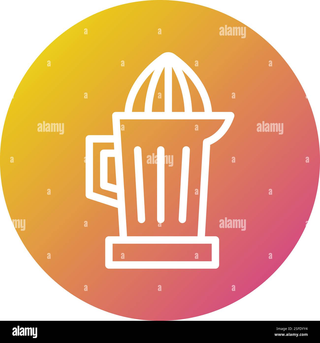Citrus juicer 3d Stock Vector Images - Alamy