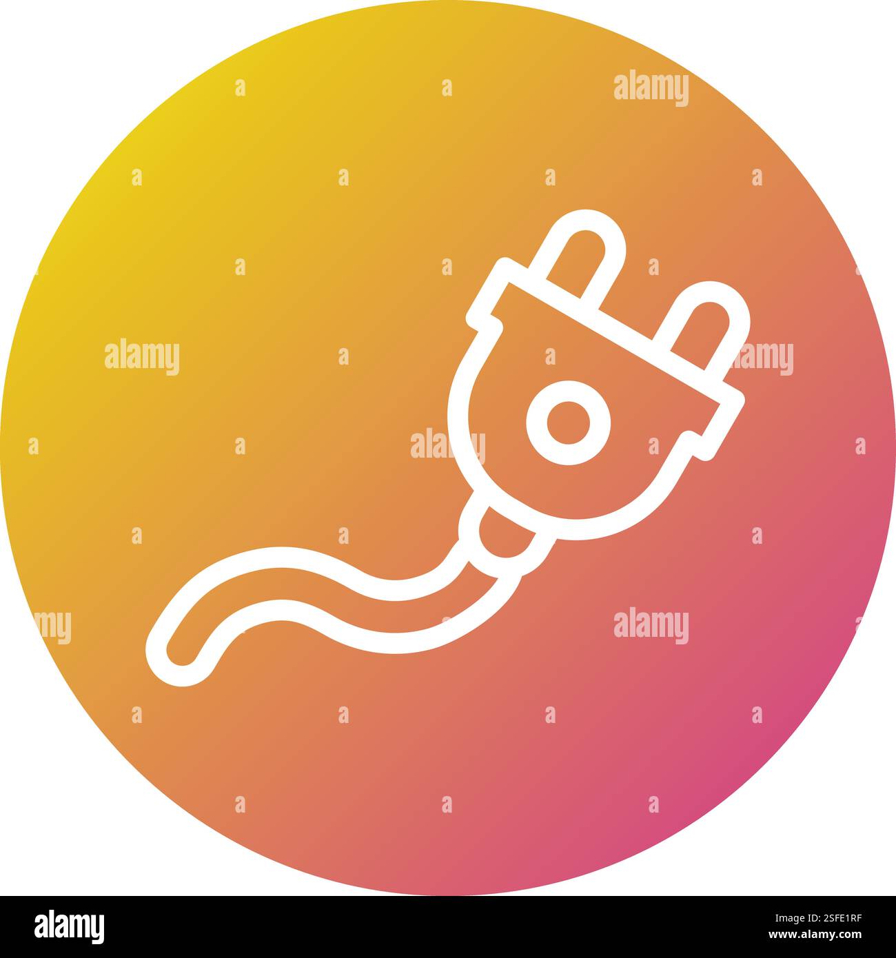 Plug vector icons Cut Out Stock Images & Pictures - Alamy