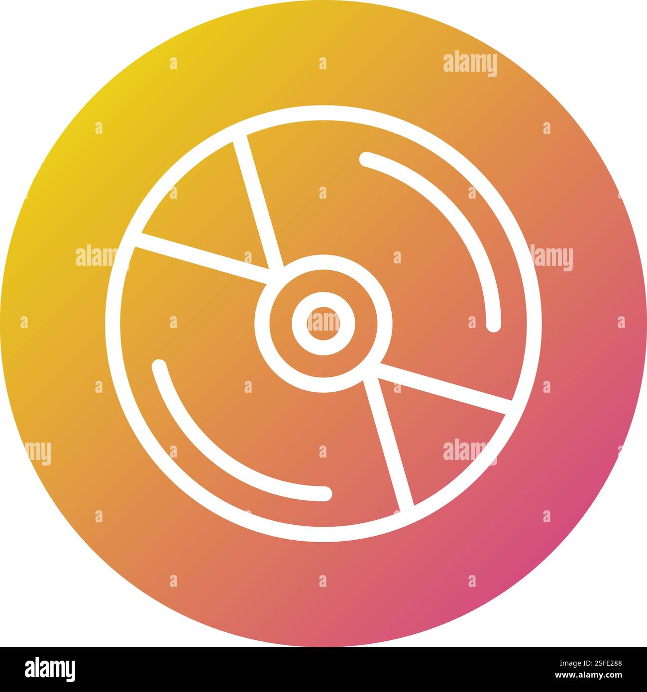 Cd Vector Icon Design Illustration Stock Vector Image & Art - Alamy