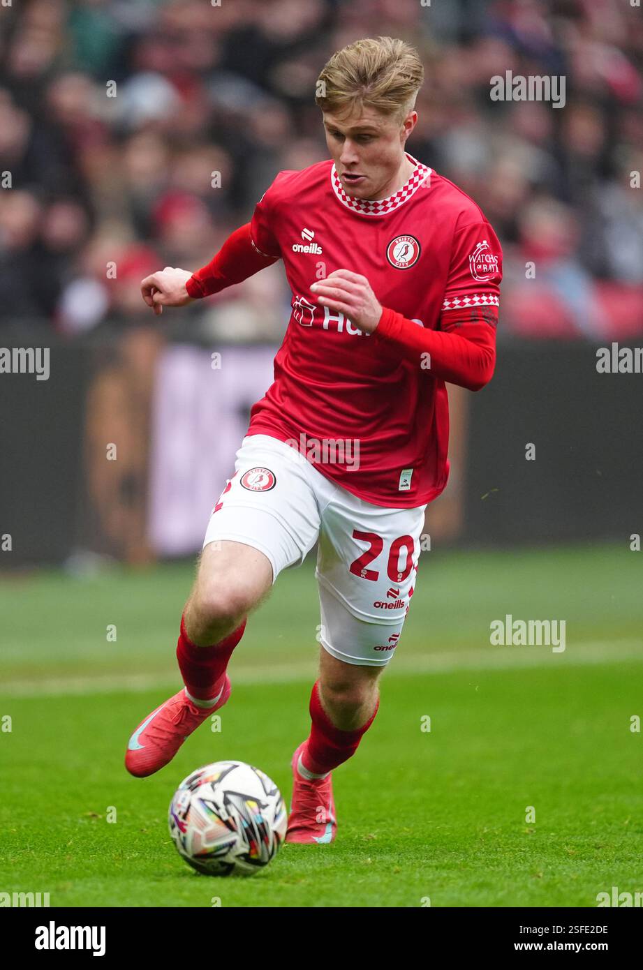 Bristol City's Sam Bell during the Sky Bet Championship match at Ashton ...