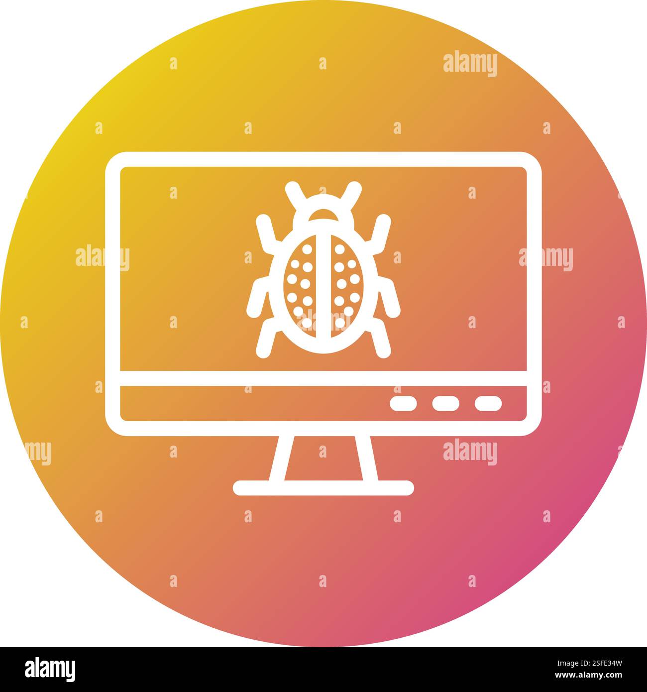 Debugging icon Stock Vector Images - Alamy