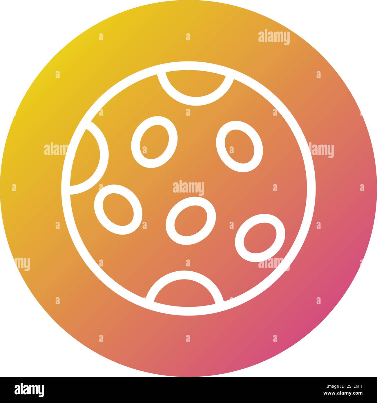 Space vector icon modern Cut Out Stock Images & Pictures - Alamy