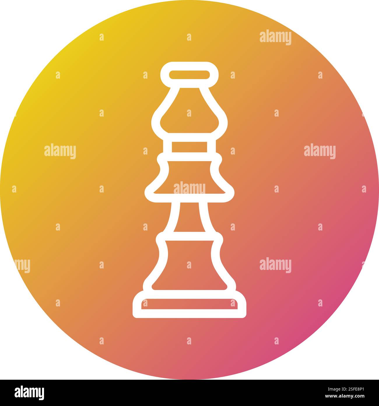 Bishop Vector Icon Design Illustration Stock Vector Image & Art - Alamy