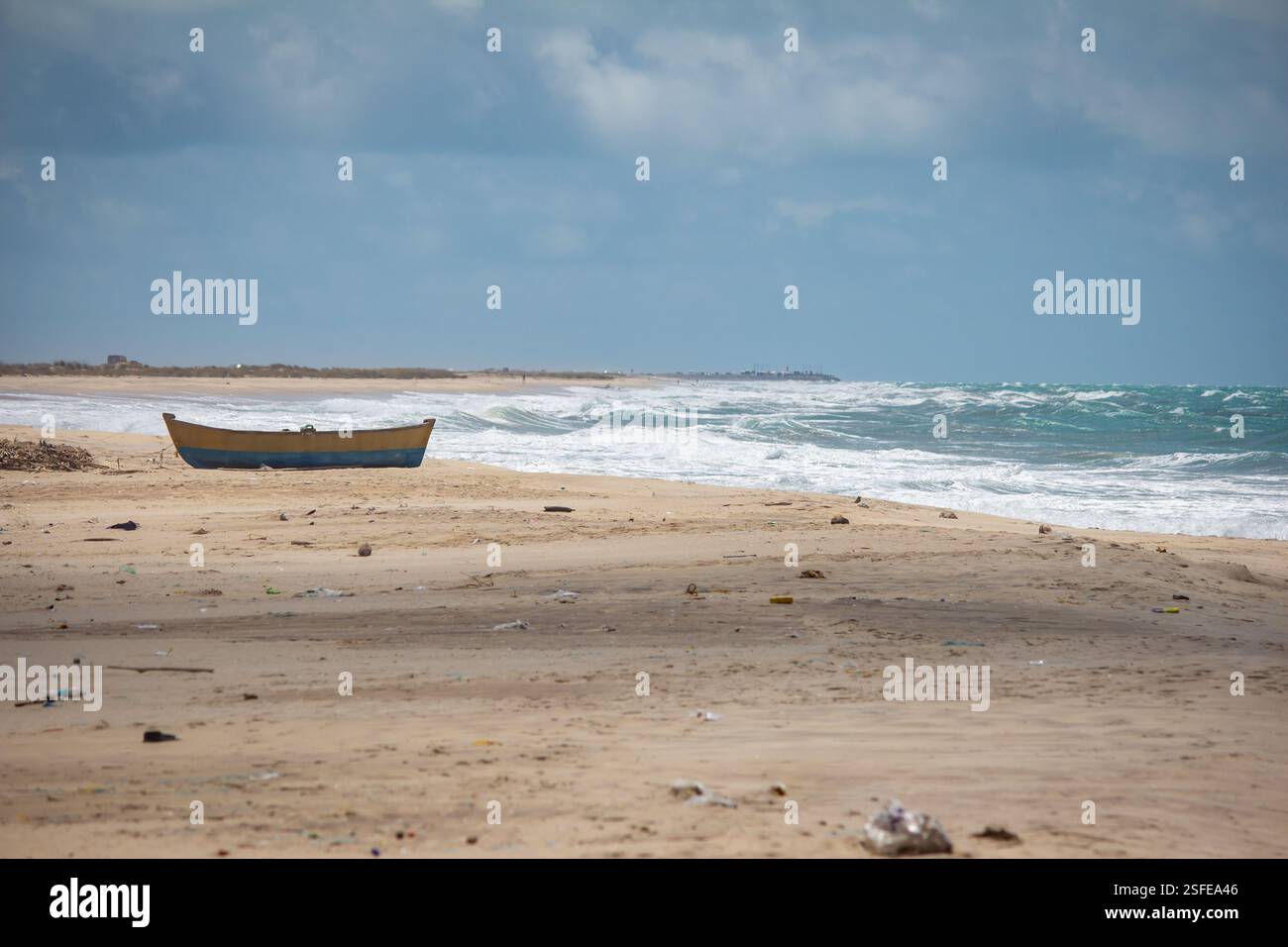 Dhanushkodi Beach, located near Arichal Munai, is known for its ...