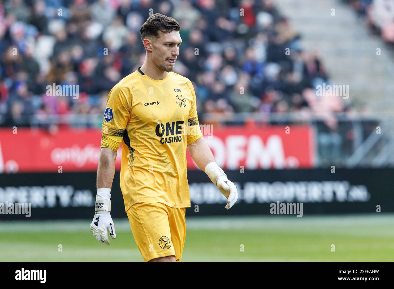 Utrecht, Netherlands. 09th Feb, 2025. UTRECHT, 09-02-2025, Stadium Galgenwaard, season 2024/2025 ...