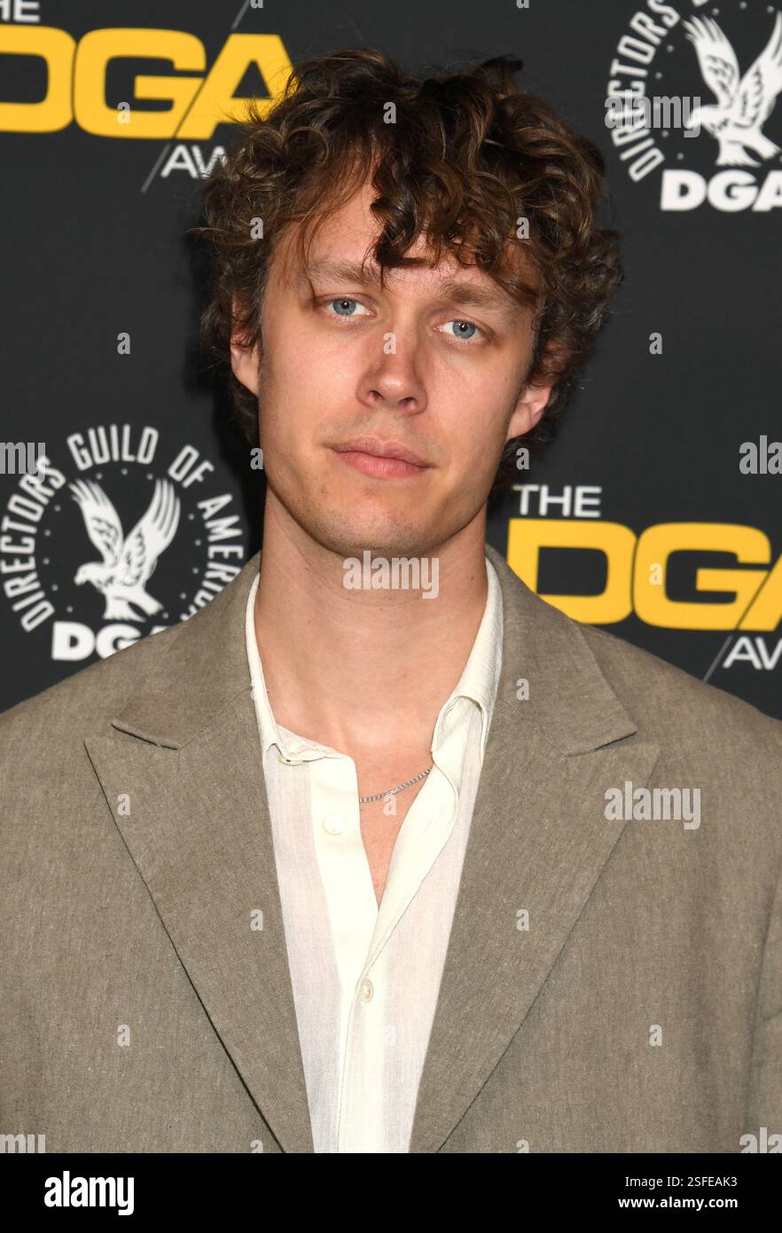 Beverly Hills, Ca. 8th Feb, 2025. Halfdan Ullmann T¿ndel at the 77th ...