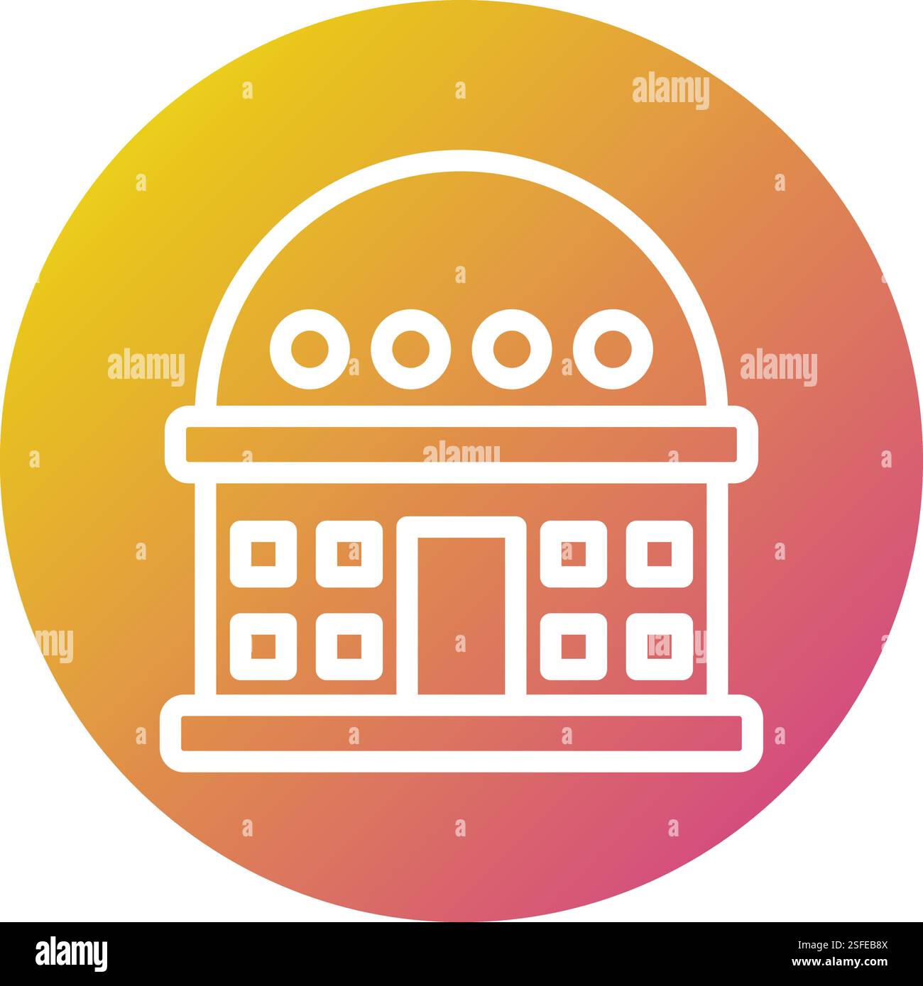 Planetarium Vector Icon Design Illustration Stock Vector Image & Art ...