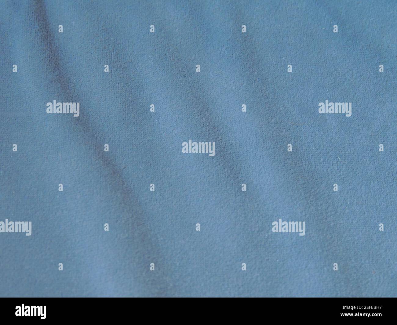 wavy velvet fabric soft blue color with soft texture as full frame ...