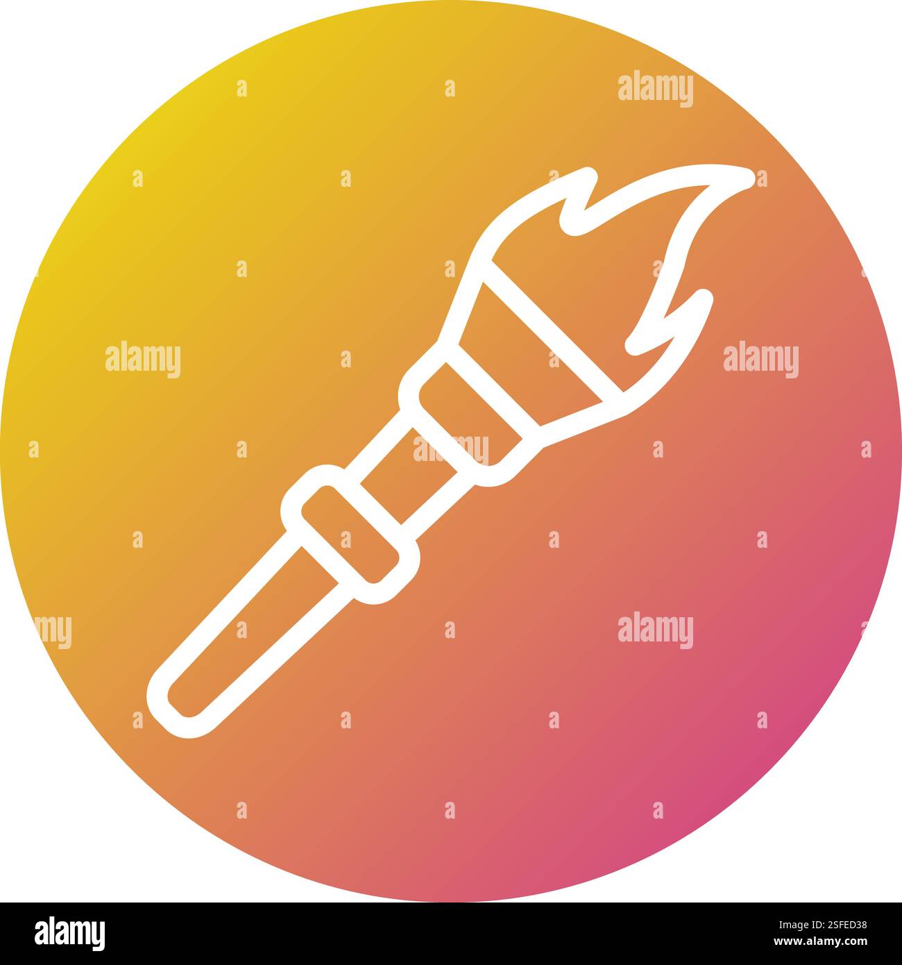 Flame Vector Icon Design Illustration Stock Vector Image & Art - Alamy