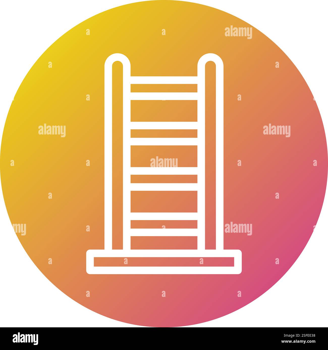 Ladder Vector Icon Design Illustration Stock Vector Image & Art - Alamy