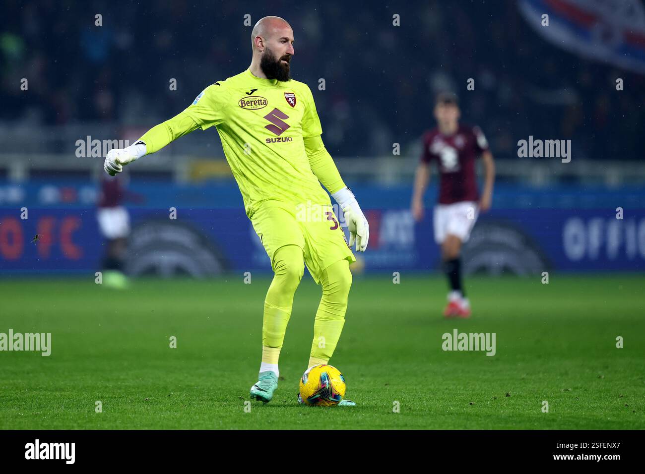 Torino, Italy. 08th Feb, 2025. Vanja Milinkovic-Savic of Torino Fc in ...